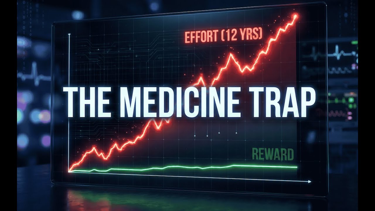 Medicine is a Trap (If You Don't Understand This Graph). #mbbs #doctor ...
