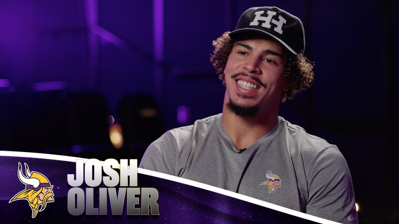 Josh Oliver Talks Big Touchdown vs. Colts & His Relationships with Sam ...