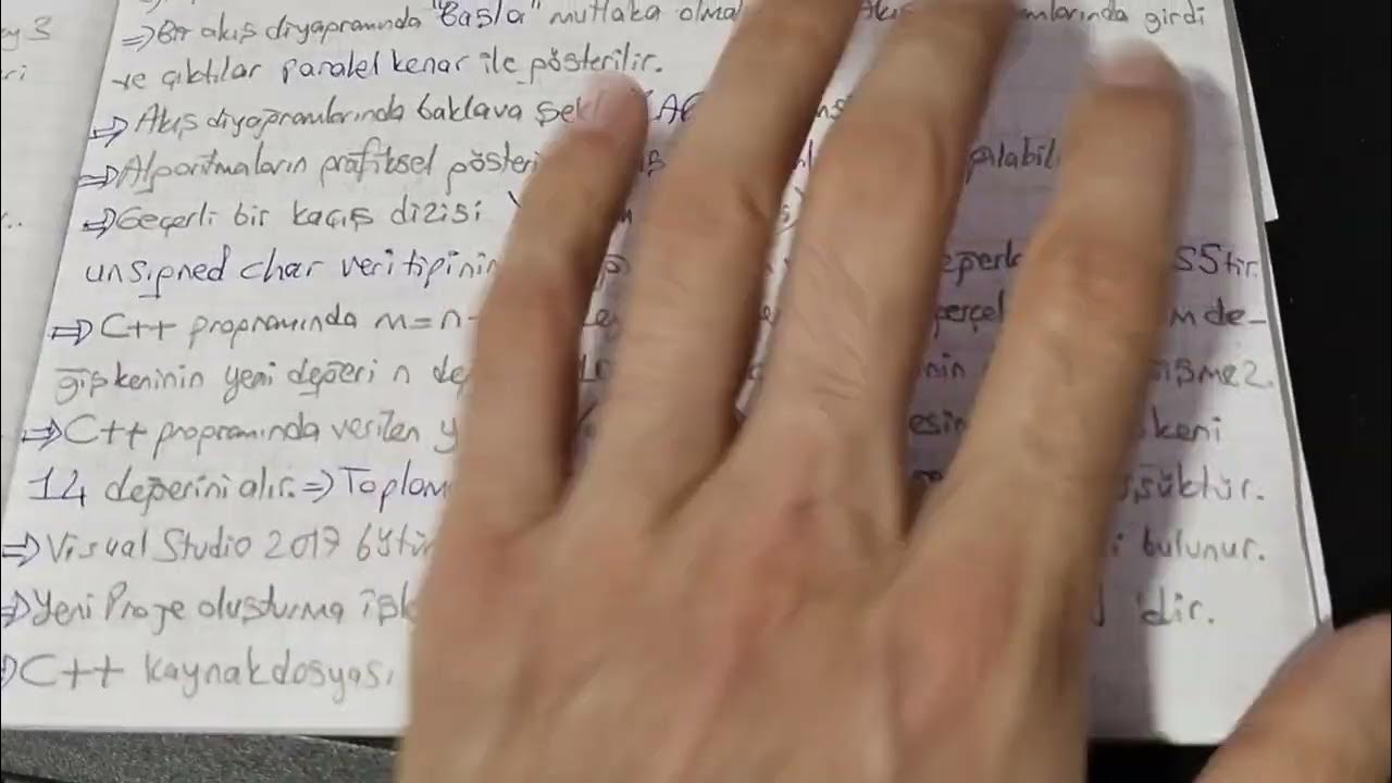 AÖF programlama temelleri soruları - YouTube