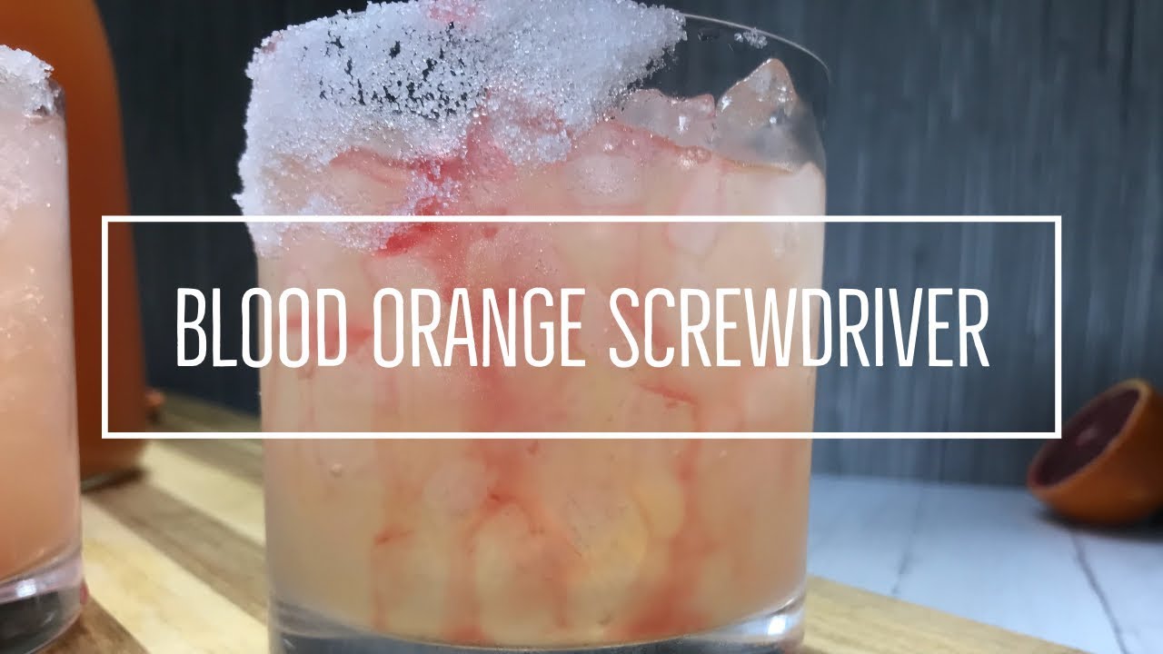 Blood Orange Screwdriver | CheapCaribbean.com - YouTube