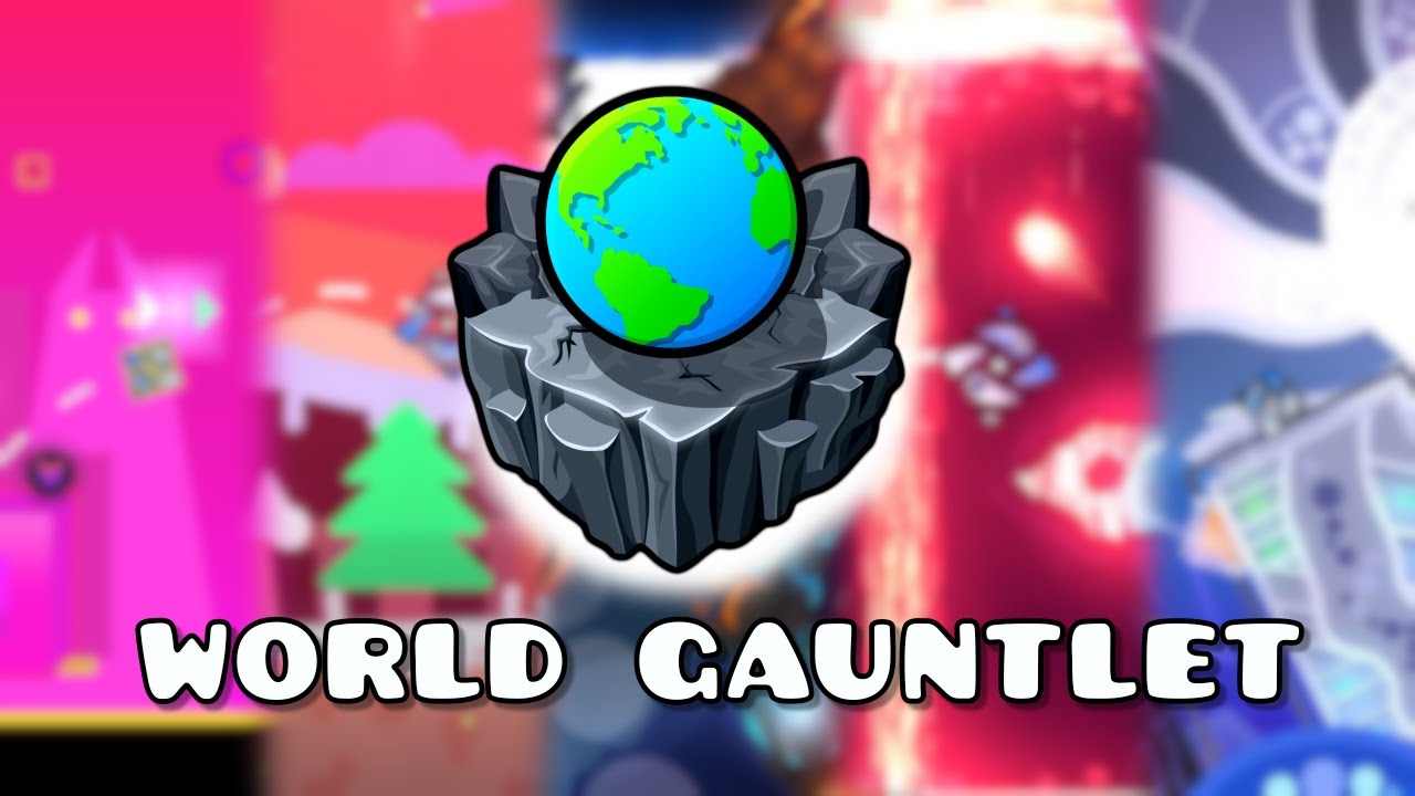 World Gauntlet All Levels + Coins and Chest Rewards {Geometry Dash 2.2 ...
