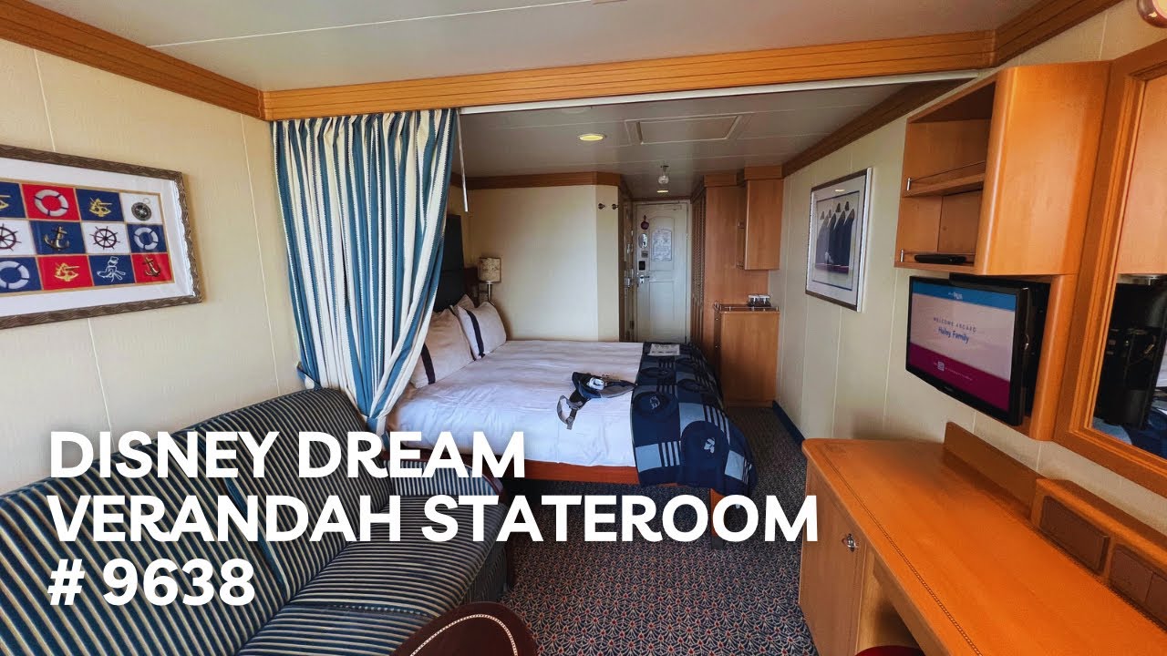 Disney Dream - Verandah Stateroom # 9638 | Disney Cruise Line - YouTube