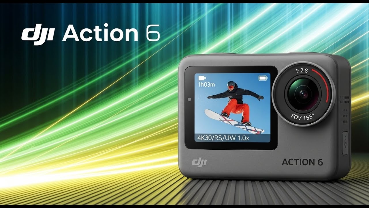 DJI Osmo Action 6 Looks INSANE — Best Action Cam of the Year? - YouTube