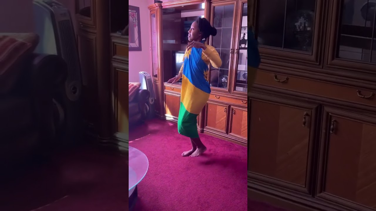 Rwandan cultural dance (amaraba) tutorial - YouTube