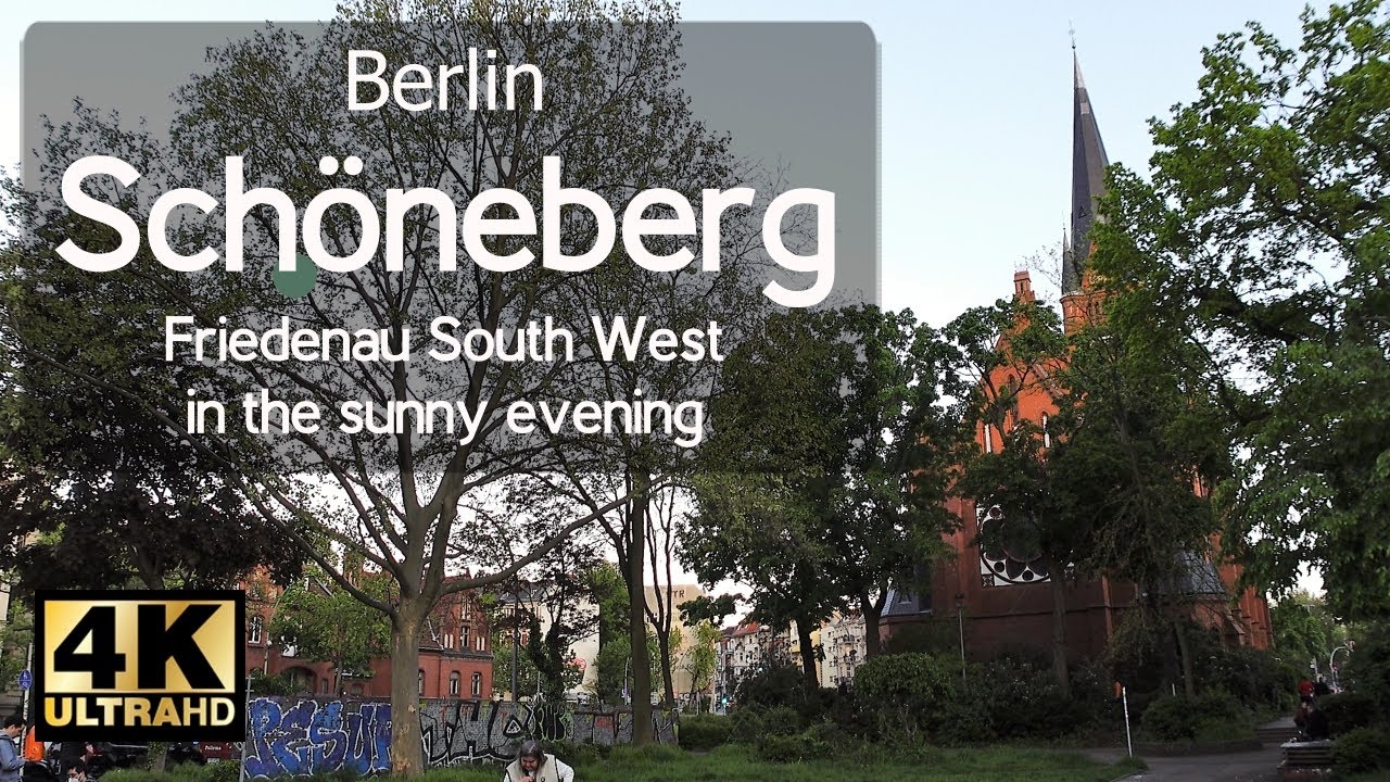 City Walk BERLIN - Schöneberg - Friedenau in the sunny evening - YouTube