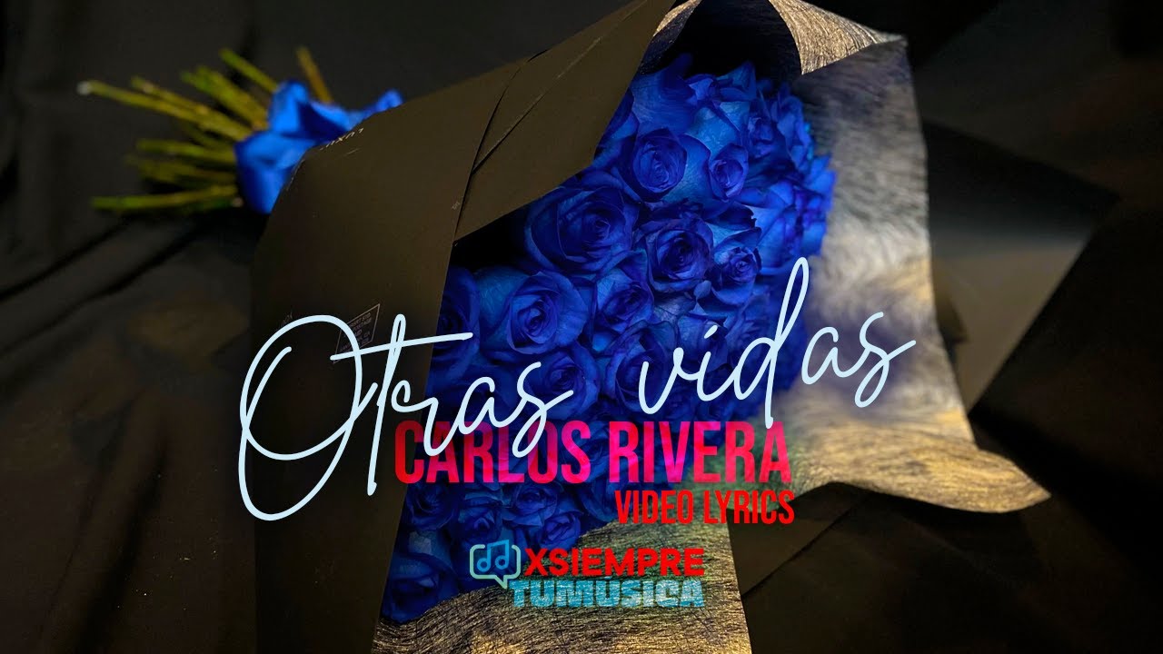 Otras vidas - Carlos Rivera (LETRA) - YouTube
