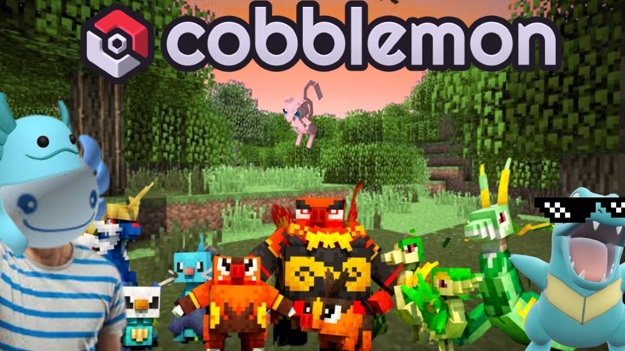 Cobblemon episode one, Mew already! - YouTube