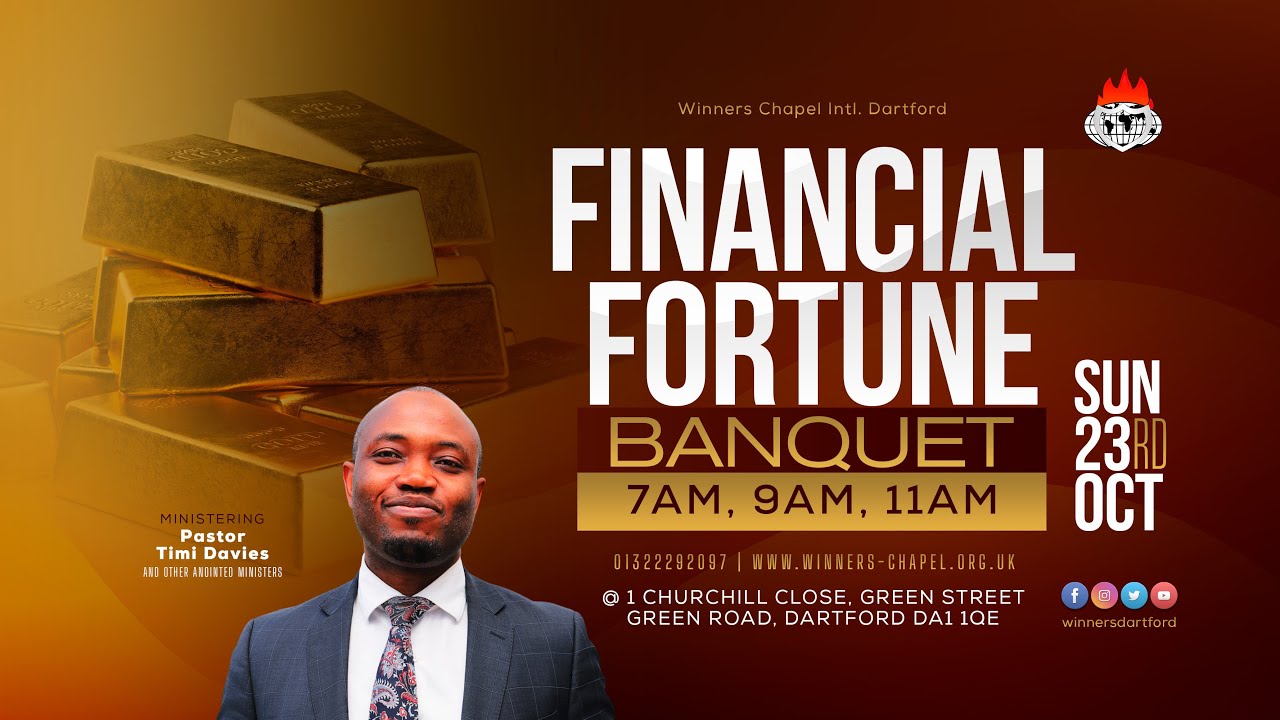 FINANCIAL FORTUNE BANQUET | 3rd SERVICE | 23rd OCTOBER 2022 - YouTube