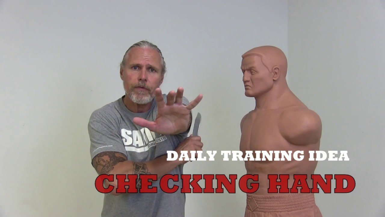 SAMI Combat Systems - daily training idea - Exercise 56 - Checking Hand ...