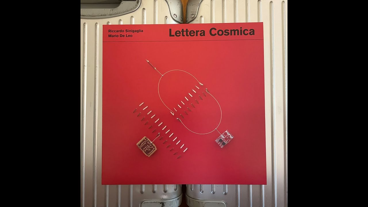 Riccardo Sinigaglia, Mario De Leo "Lettera Cosmica" 2023 Black Sweat ...