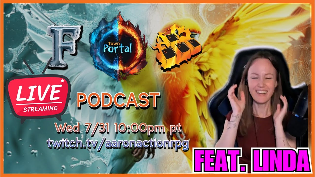 EP.4 Content Creator / Streamer Linda! Birds Flying!? Town Portal ...