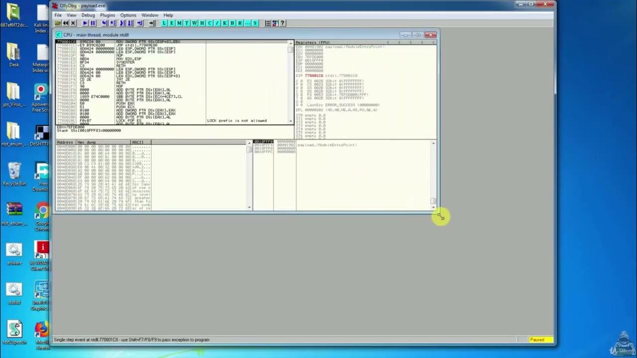 3 Virus Analysis Using OllyDbg - YouTube