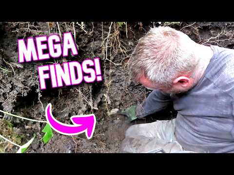 So Many MEGA Finds At A Victorian Bottle Dump!