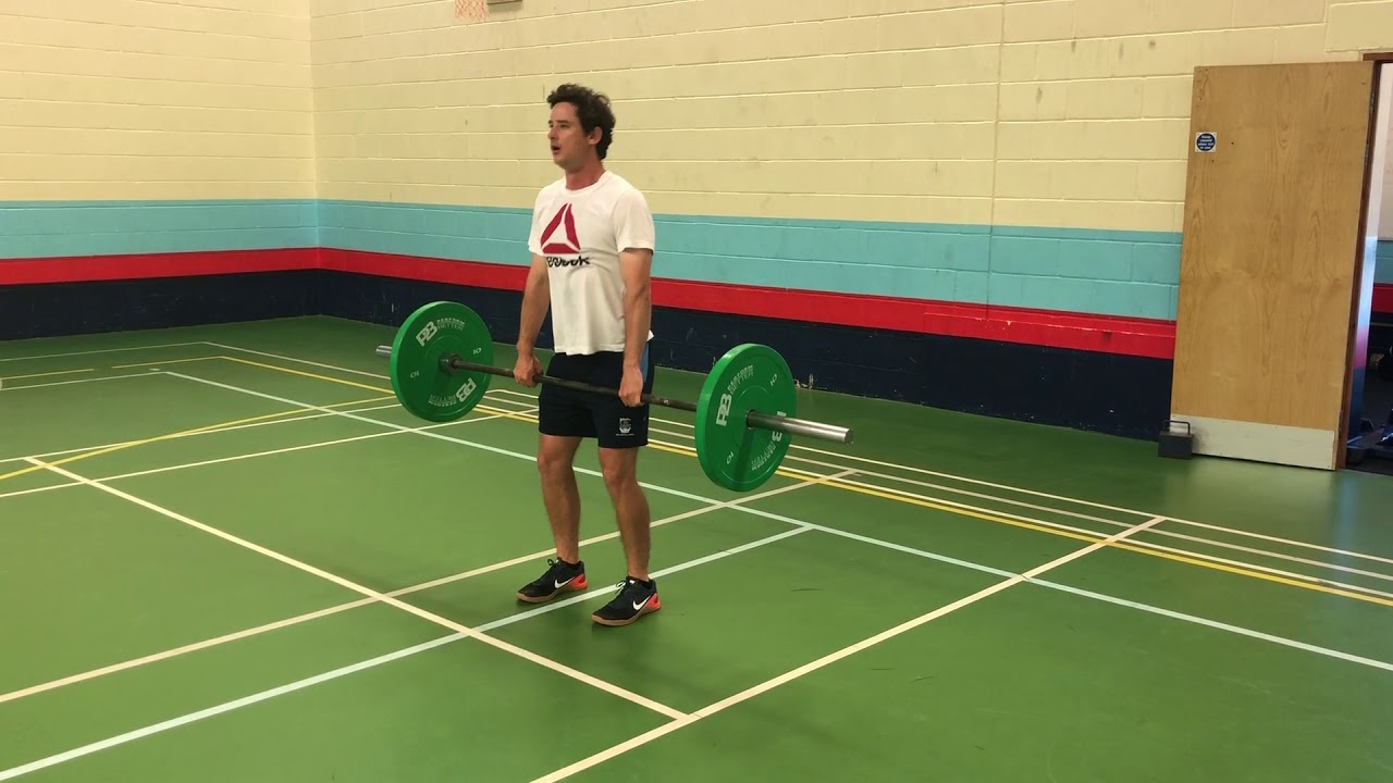 High Hang Clean Pull - YouTube