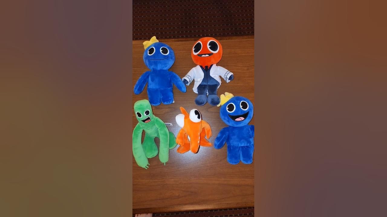 Full Set of Official Rainbow Friends Mystery Plush! - YouTube