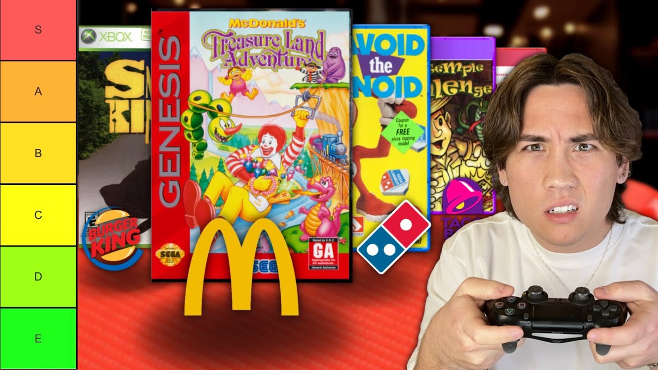 I Ranked Fast Food Video Games You Didn’t Know Existed - YouTube