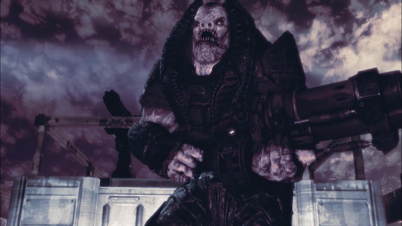 Gears of War- General RAAM Boss Fight (Easy Kill) - YouTube