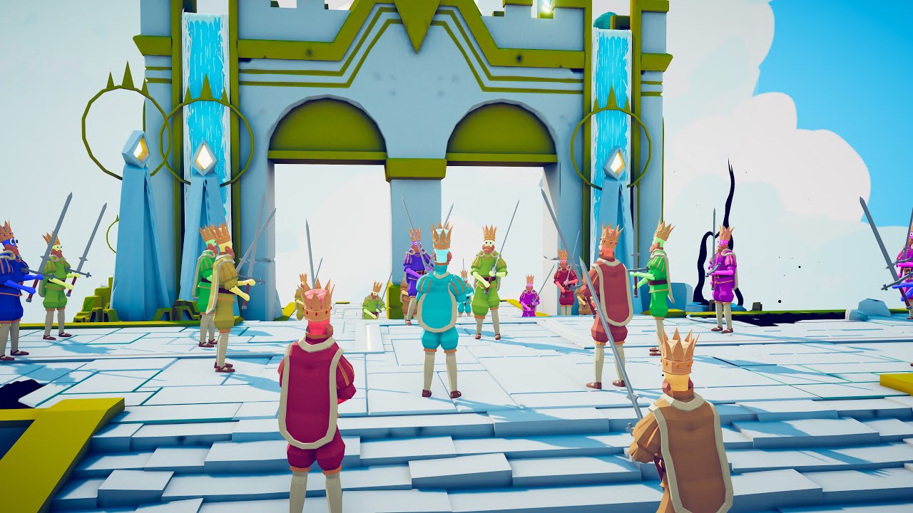 BATTLE ROYALE ON EVERY MAP - Totally Accurate Battle Simulator TABS ...