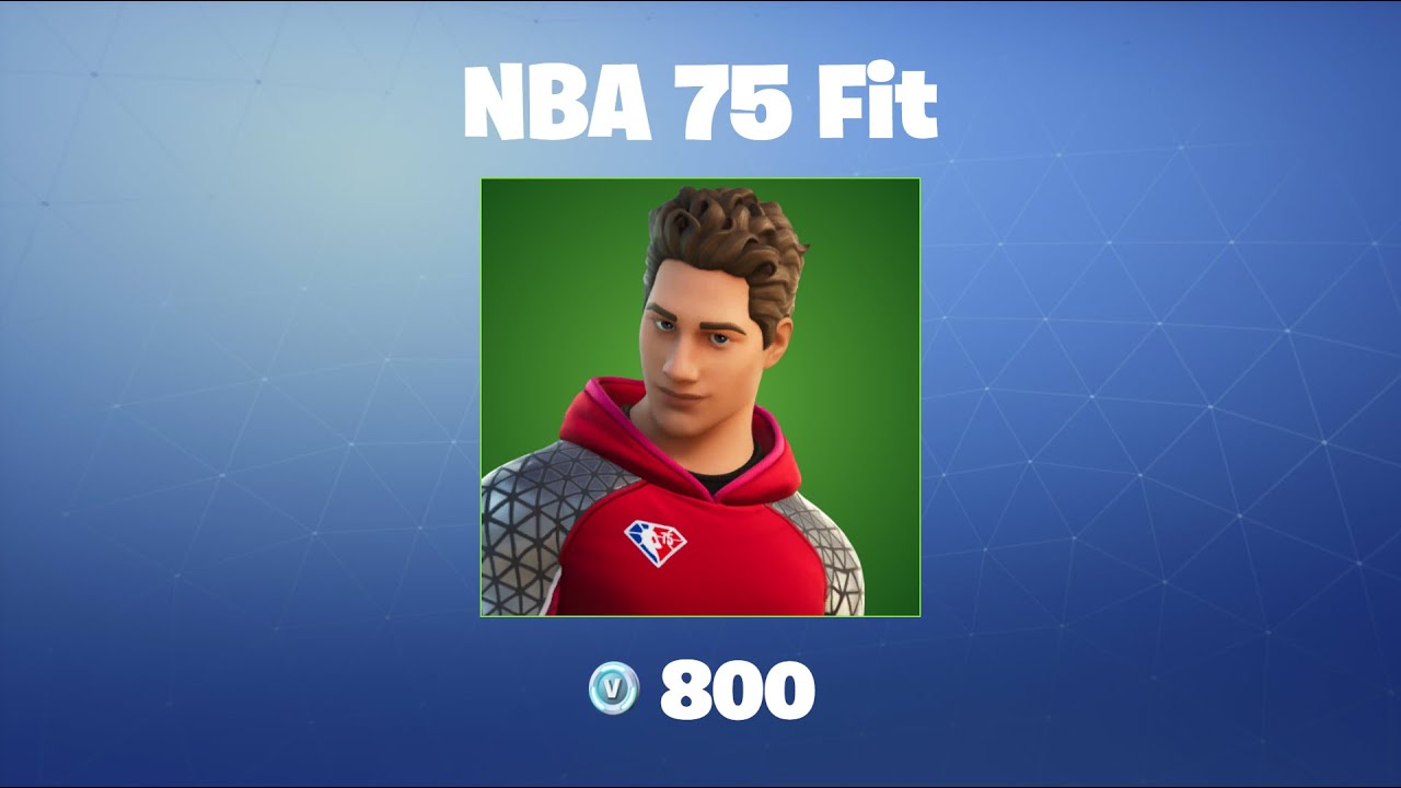NBA 75 Fit | Fortnite Outfit/Skin - YouTube