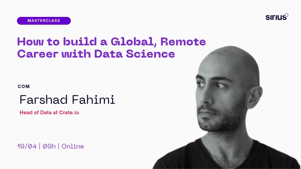 Masterclass "How to build a Global, Remote Career with Data Science ...