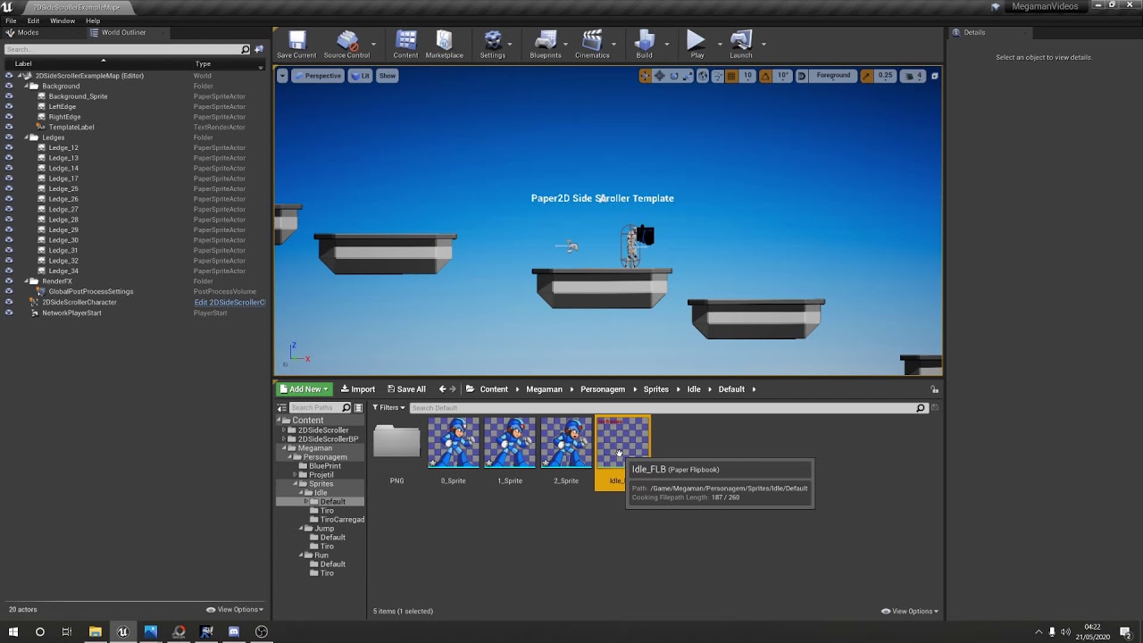 Criando um Jogo 2D - Megaman Pt. 3 - YouTube