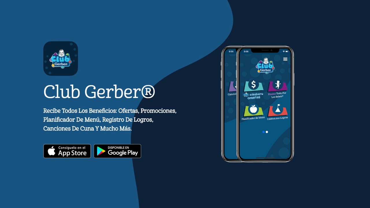 ¡Descarga nuestro app y únete a Club Gerber®! - YouTube
