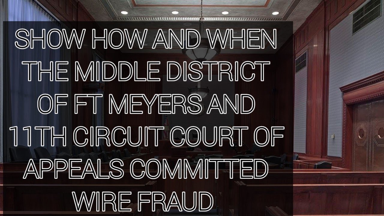 Ep.#17,Federal Court Reporter / Clerk of Forging Legal Documents # ...
