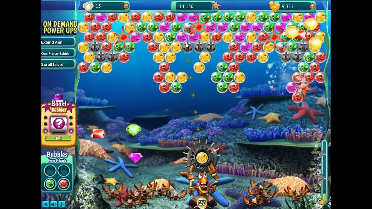 Bubble Safari Ocean Level 25 - YouTube