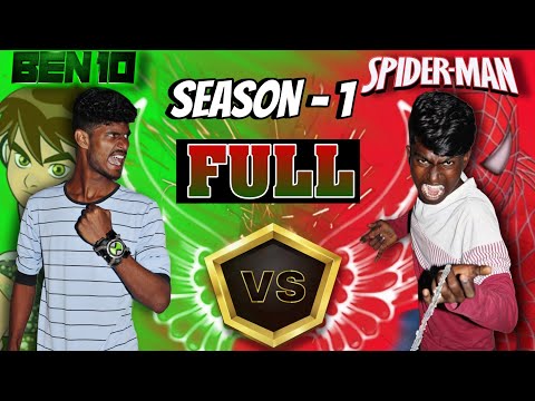 ‼️BEN 10 ⏳vs SPIDERMAN 🕸️ | SEASON  1 FULL | 17 leafs 🌿 @podagoyyala