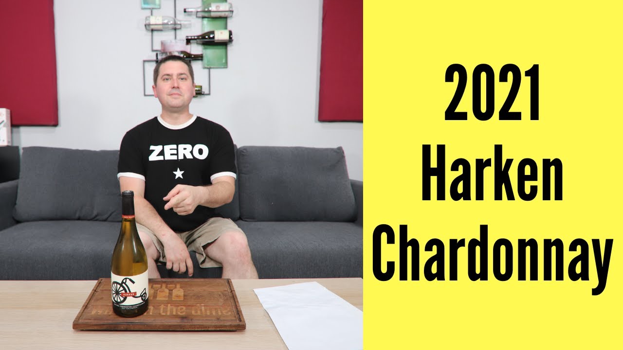 2021 Harken Barrel Fermented Chardonnay Wine Review - YouTube