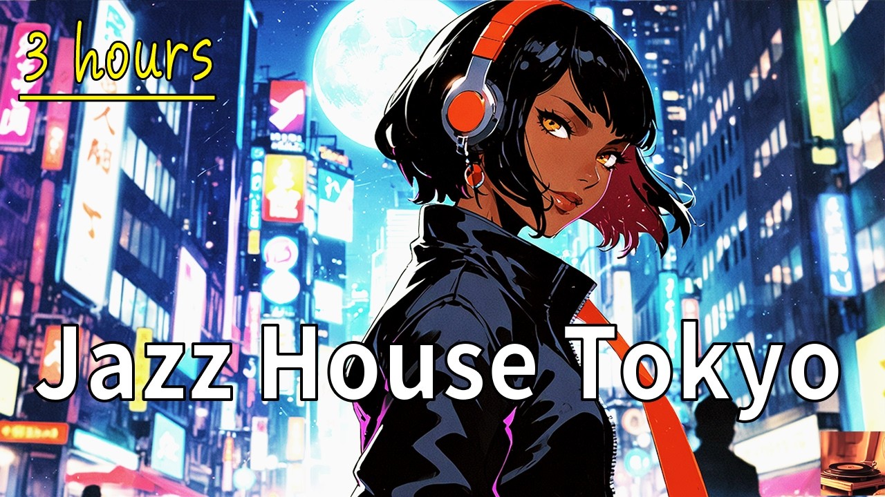 CHILL OUT with Acid Jazz House Music & Nu Jazz🗼🌙 Japanese Jazz House ...