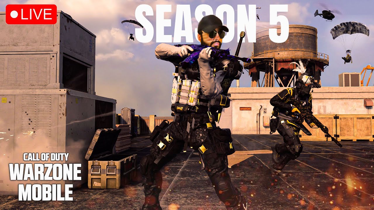 🔴 Live | Warzone Mobile Season 5 and Rank Coming Sooooon? - YouTube