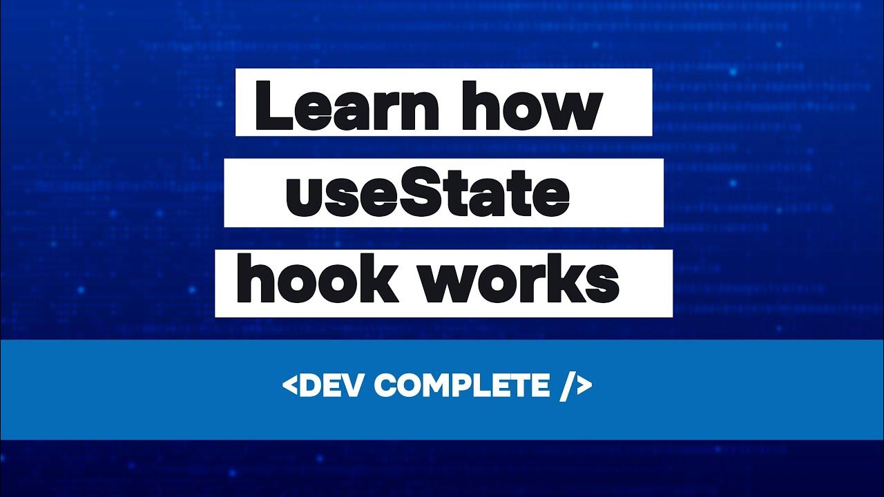 Learn how useState hook works | React.js - YouTube