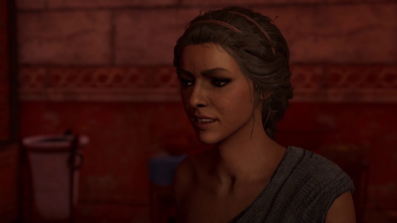 Myrrine finds out her baby is dead (Kassandra) - YouTube
