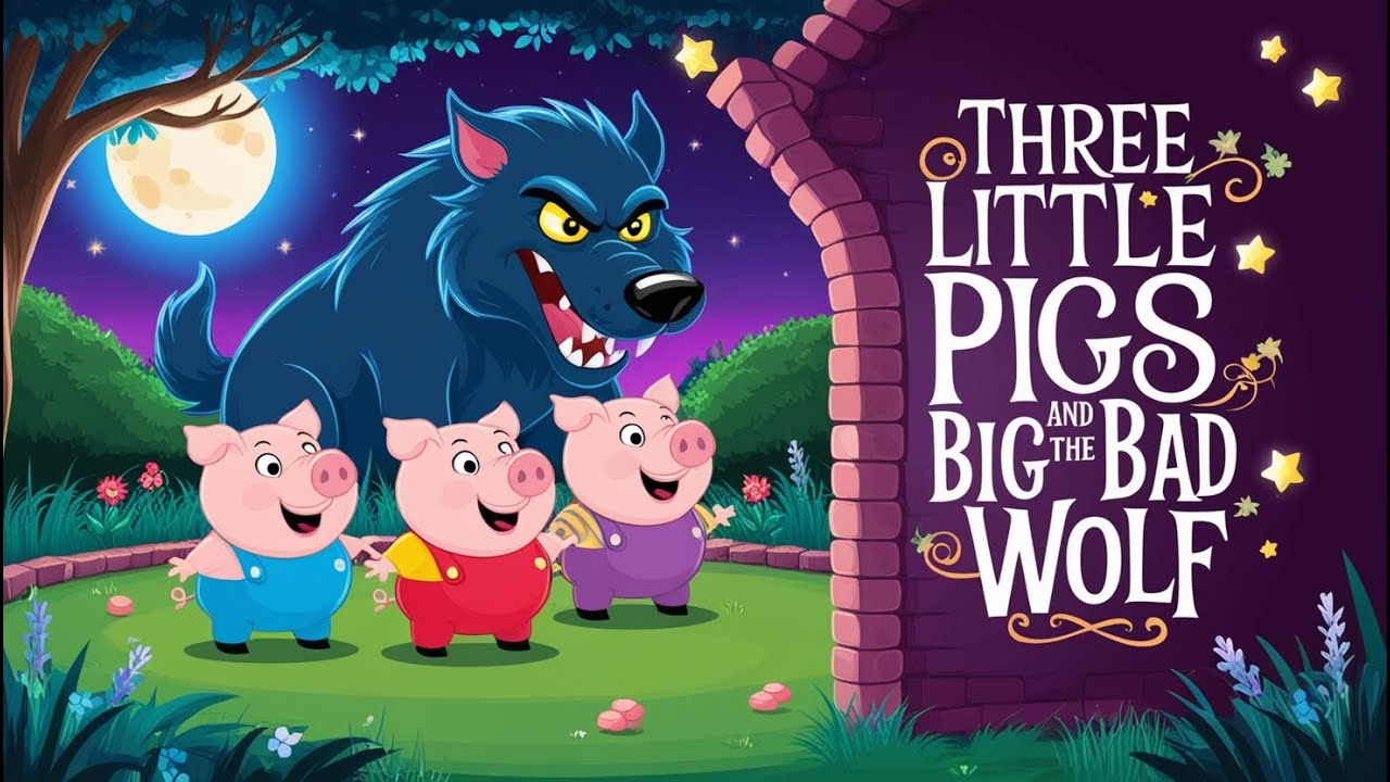 What Happens When Three Little Pigs Meet the Big Bad Wolf? - YouTube