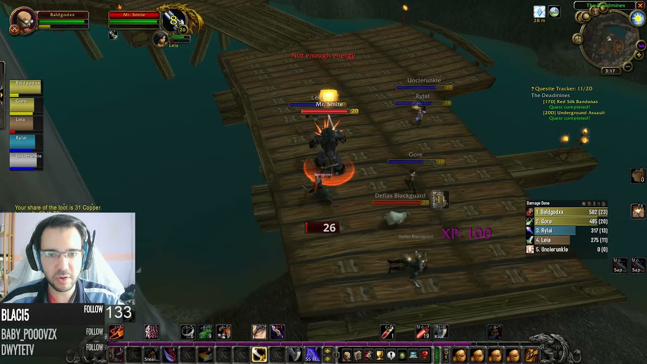 When Deadmines Boss Gets Really Angry in Season of Mastery - YouTube