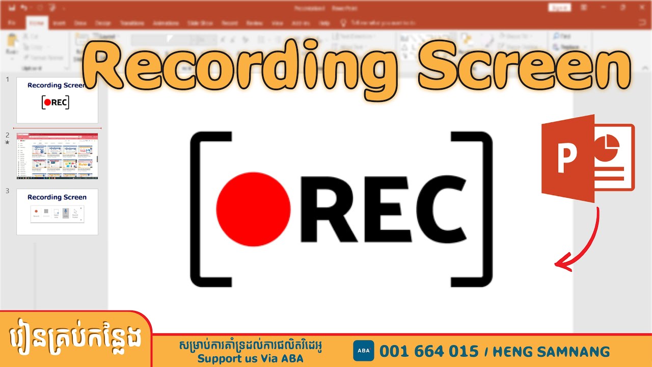 How To Make Screen Recording In PowerPoint Screen Computer How To Make Screen Recording In PowerPoint Screen Computer