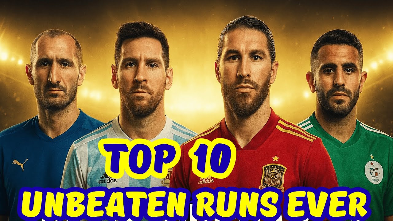 The Untouchables: Football’s Longest Unbeaten Runs Ever - YouTube
