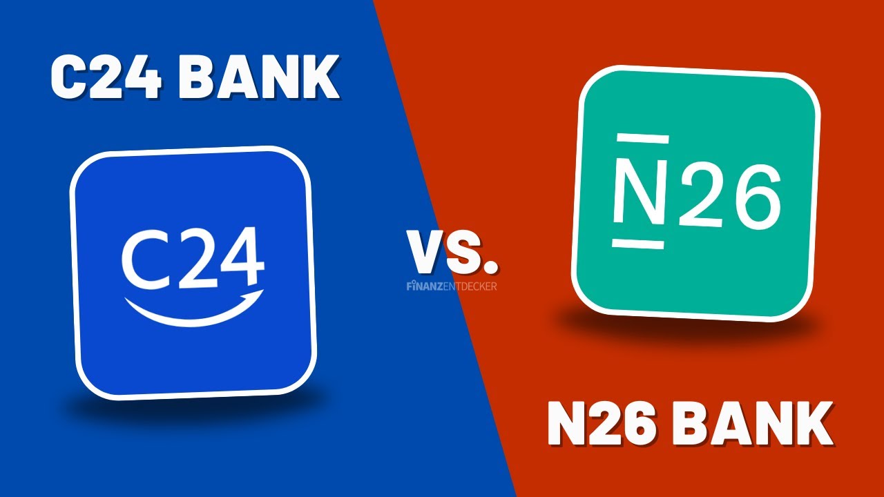 N26 vs C24 BANK im Vergleich: Wer bietet das bessere Girokonto? 🥊 - YouTube