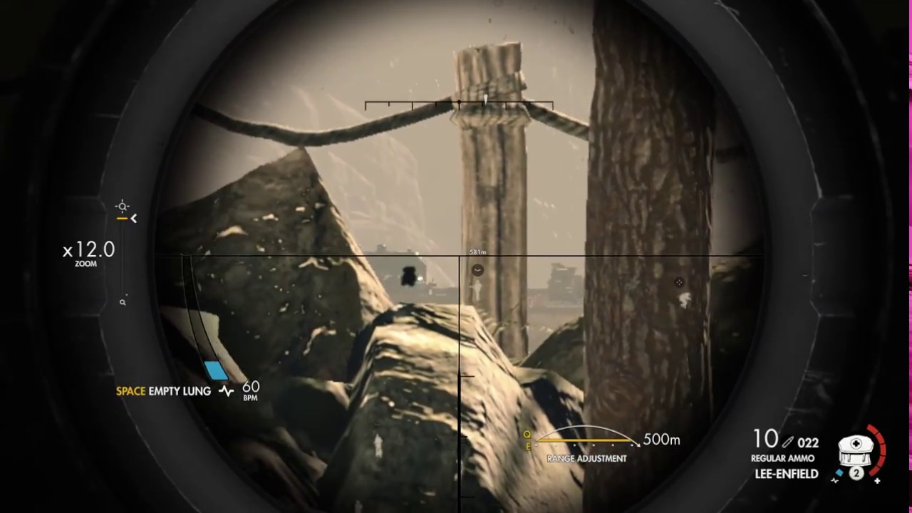 Sniper Elite 4 Long Shot Testicle shots - YouTube