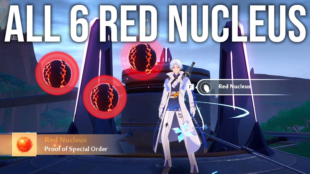 TOF 2.3 - All 6 RED NUCLEUS in Miasma Swamp (Vera Expansion Area) - Tower of Fantasy 2.3 - YouTube