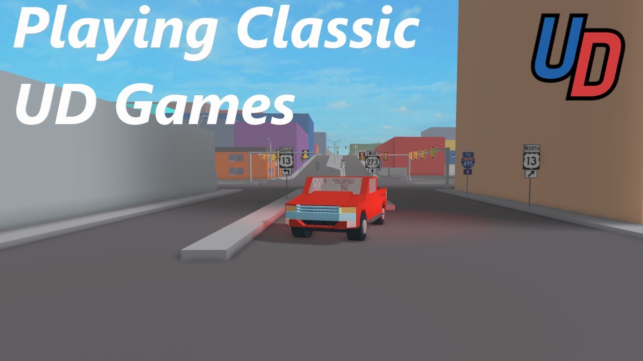 ROBLOX | Playing Classic Ultimate Driving Games - YouTube