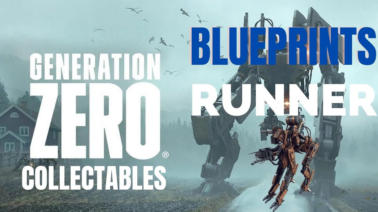 Generation Zero - Blueprints RUNNER - Prototype, Army, FNIX, Apocalypse ...