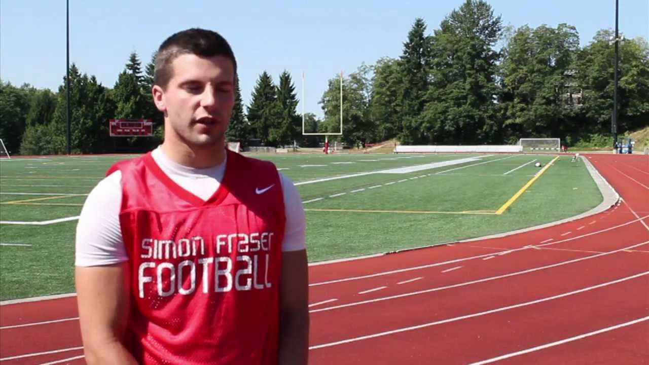 Adam Berger talks about the upcoming SFU football season - YouTube