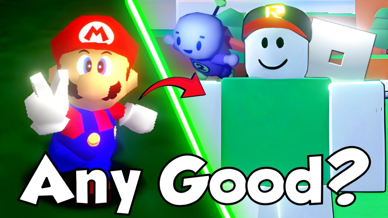Mario inspired games on Roblox.. are they any good? - YouTube