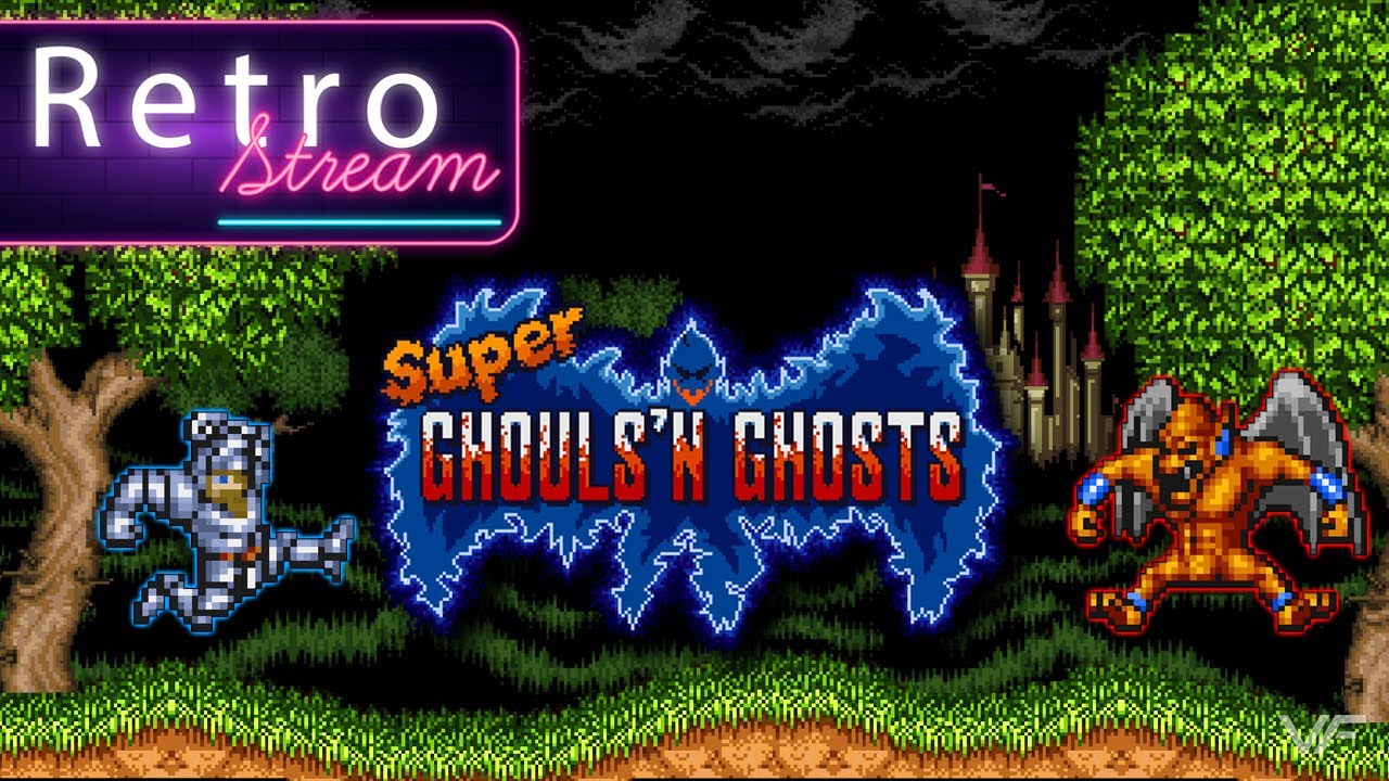Pt. 2 Beating this for the first time! Super Ghouls N Ghosts SNES (1991 ...