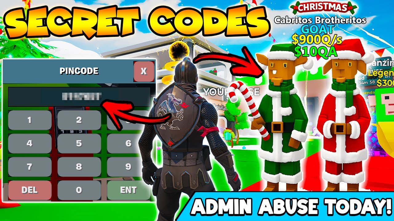 *NEW* Christmas Codes Secret Brainrot Codes Fortnite Steal The Brainrot ...