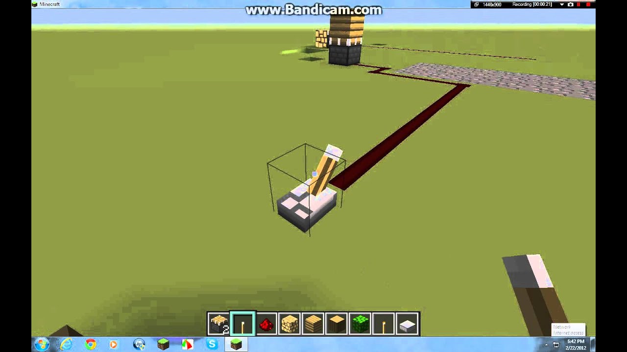 Minecraft: floating blocks 1.1.0 (pistons) - YouTube