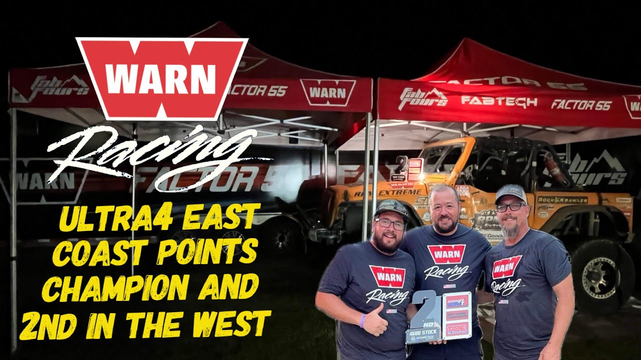 WARN Racing | Ultra4 East Coast Champion and 2nd in the West - YouTube
