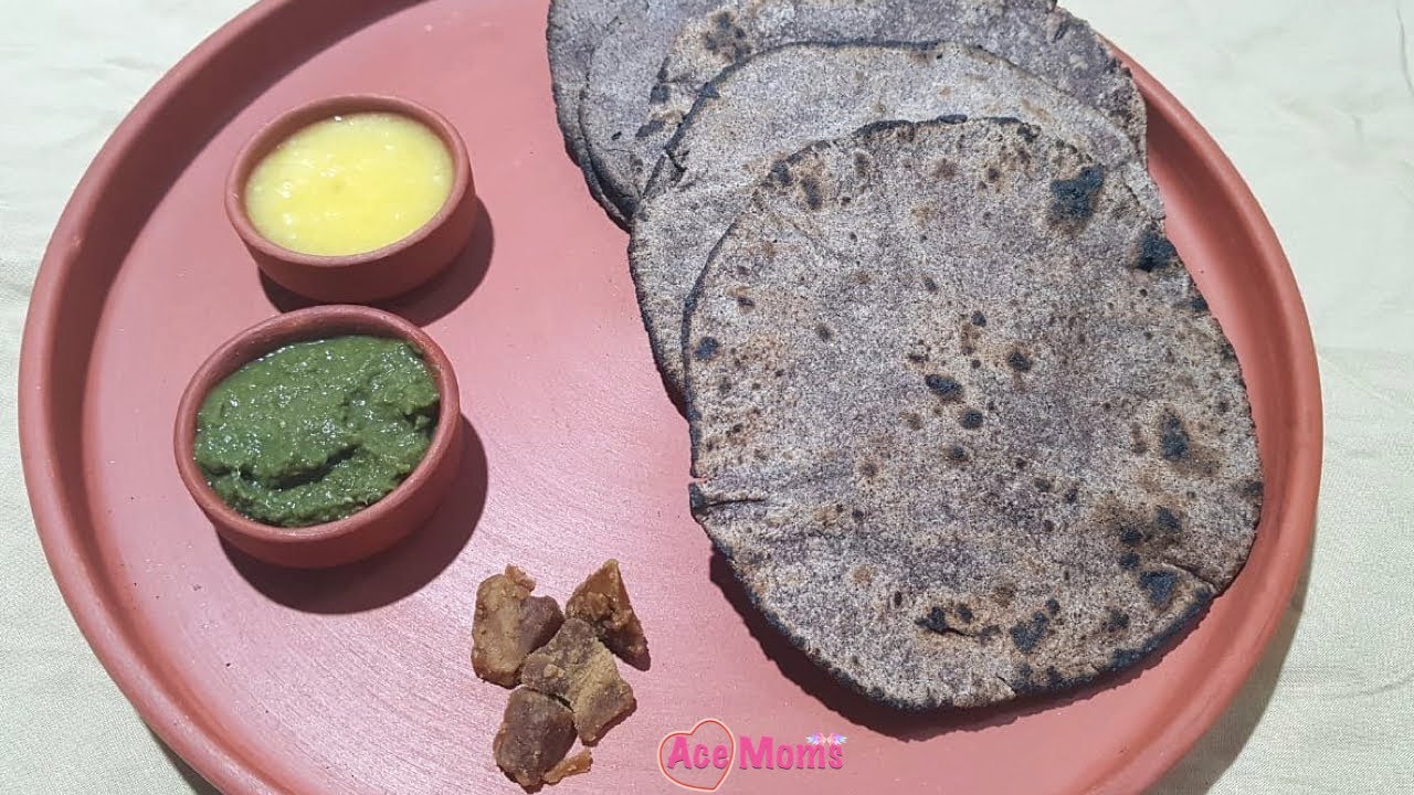 रागी की रोटी || Perfect & Easy way to make Ragi Roti || Nachni Chapati ...